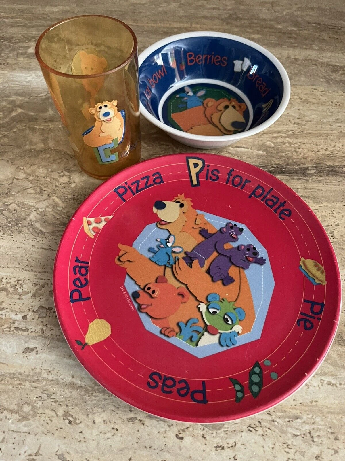 Bear in the Big Blue House dinnerware | Muppet Wiki | Fandom