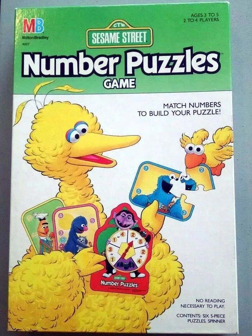 Sesame Street Number Puzzles Game | Muppet Wiki | Fandom