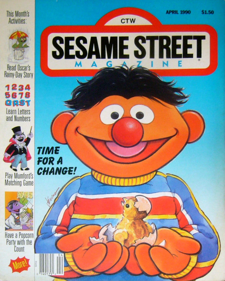 Sesame Street Magazine (Apr 1990) | Muppet Wiki | Fandom