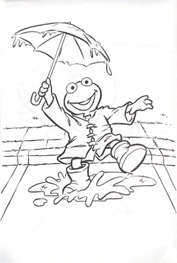 kermit the frog coloring book