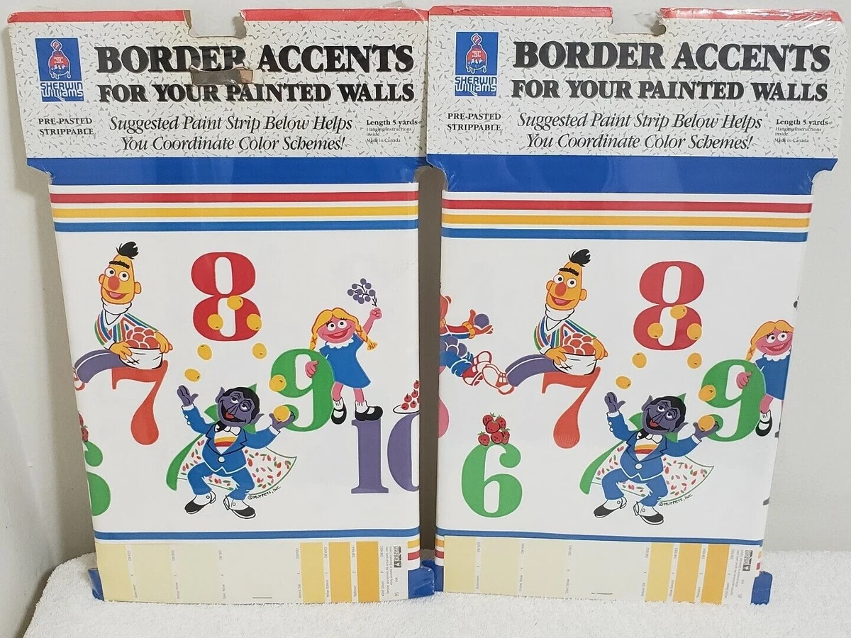 Sesame Street wallpaper (Sherwin-Williams) | Muppet Wiki | Fandom