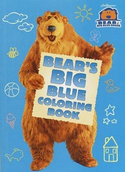 bear in the big blue house coloring book