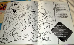 sesame street elmo's coloring book