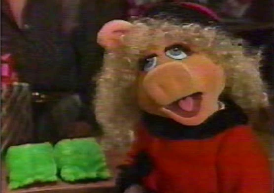 Muppets Miss Piggy Brown Hair