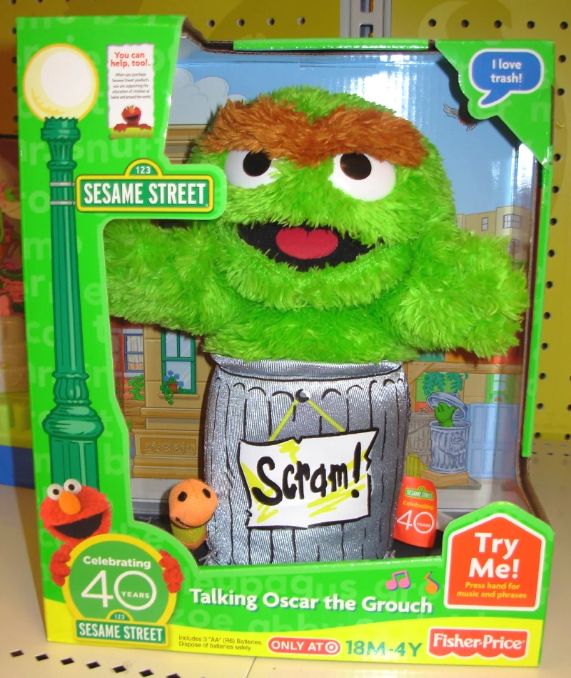 Talking Oscar the Grouch | Muppet Wiki | Fandom