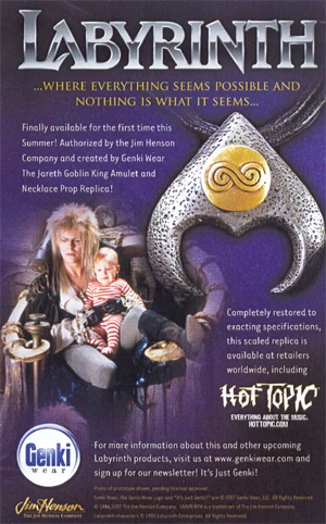 Labyrinth amulet necklace | Muppet Wiki | Fandom