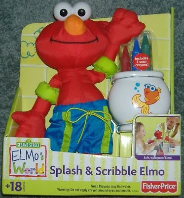 Splash & Scribble Elmo | Muppet Wiki | Fandom