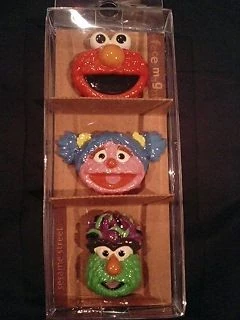 Sesame Street face magnets (Sanrio) | Muppet Wiki | Fandom