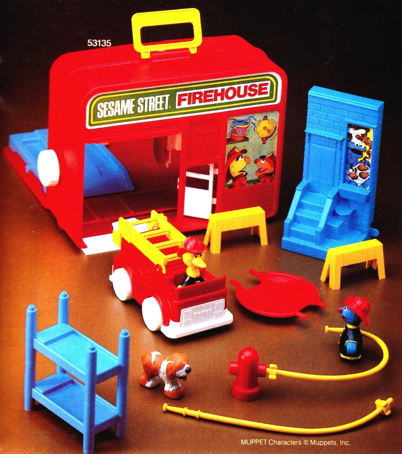 Sesame Street Firehouse playset | Muppet Wiki | Fandom