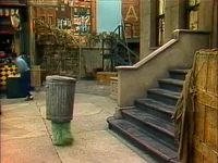 Oscar walking with his trash can | Muppet Wiki | Fandom