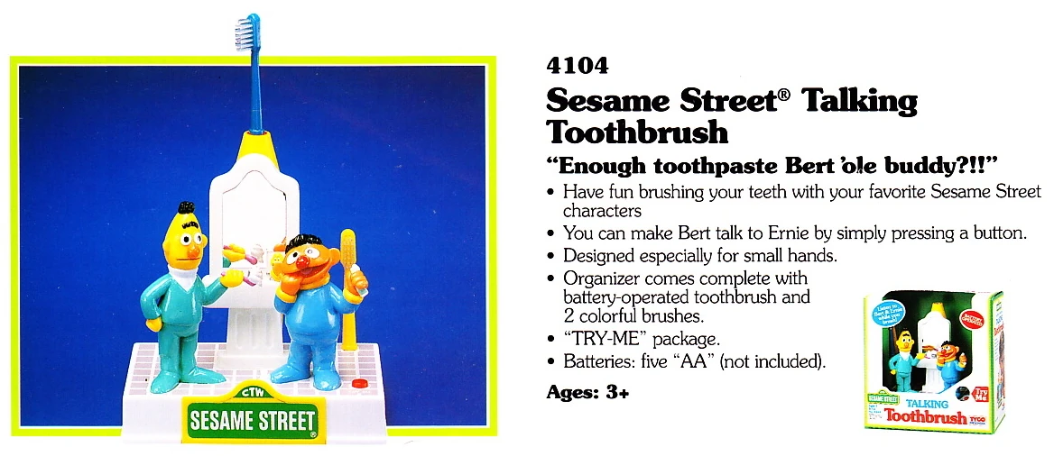 Sesame Street Talking Toothbrush | Muppet Wiki | Fandom