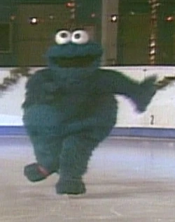 Cookie Monster Dancing Gif
