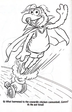 gonzo coloring pages