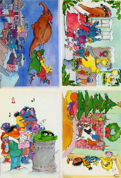 The Sesame Street Postcard Book | Muppet Wiki | Fandom