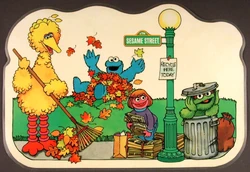 Sesame Street placemats | Muppet Wiki | Fandom