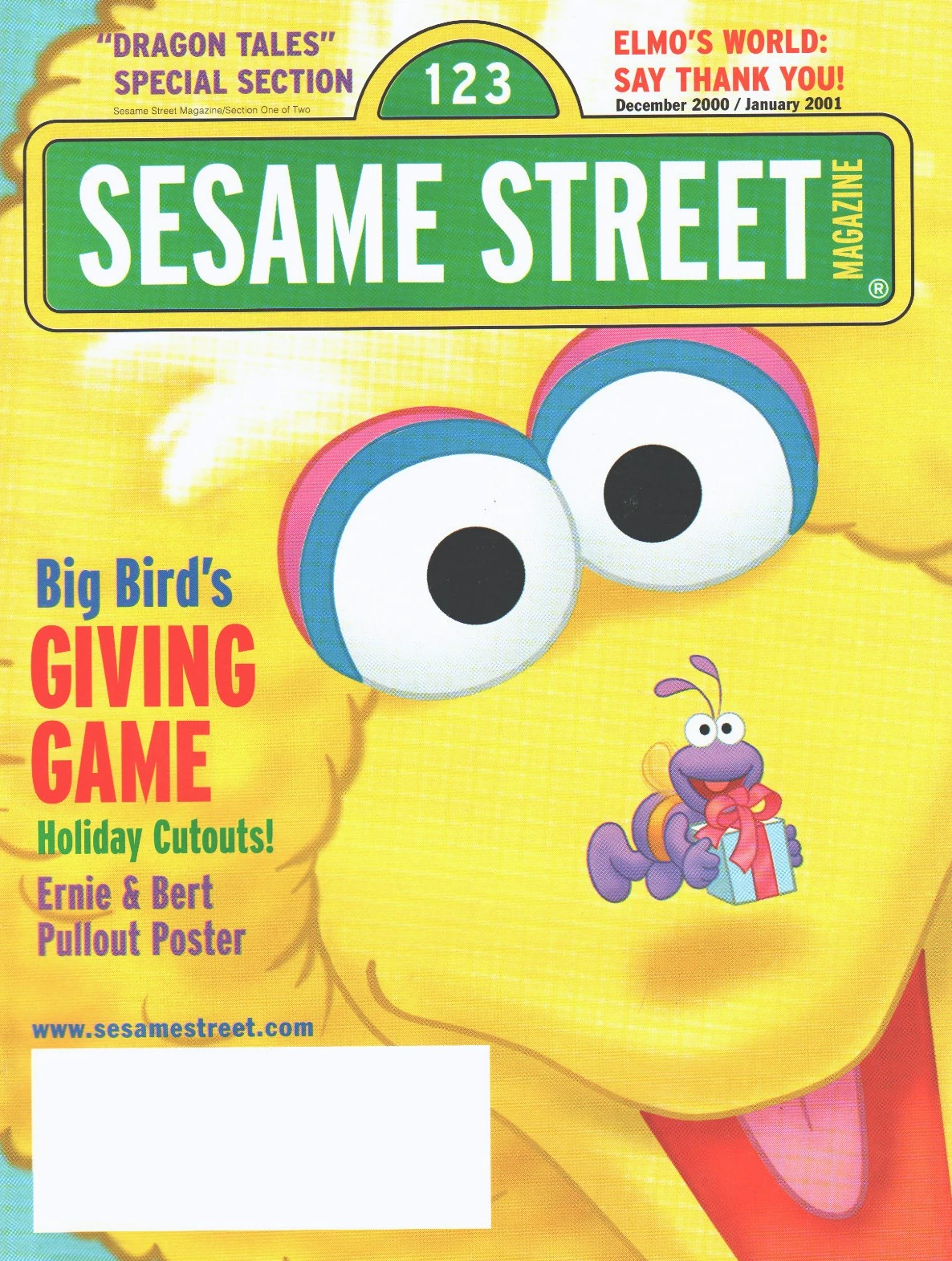 Sesame Street Magazine (Dec 2000 - Jan 2001) | Muppet Wiki | Fandom