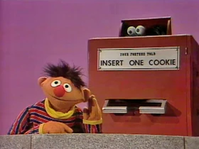 Cookie Monster and Ernie: Fortune Machine | Muppet Wiki | Fandom