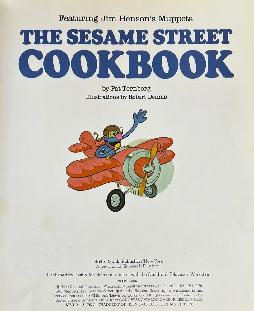 The Sesame Street Cookbook | Muppet Wiki | Fandom