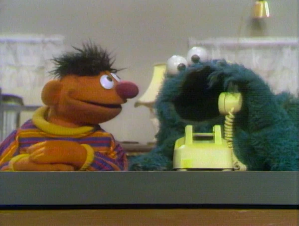 Cookie Monster and Ernie: Cookie Monster on the Phone | Muppet Wiki ...