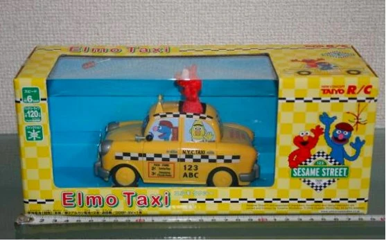 Elmo radio-controlled taxi | Muppet Wiki | Fandom