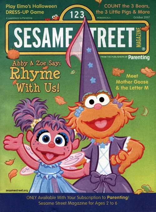 Sesame Street Magazine (Oct 2007) | Muppet Wiki | Fandom