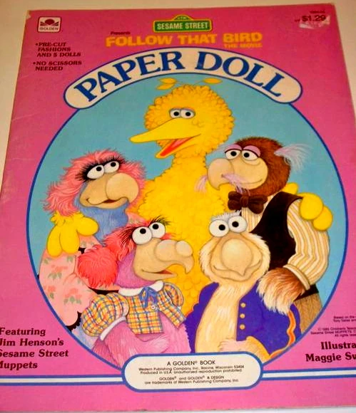 Follow That Bird Paper Doll | Muppet Wiki | Fandom