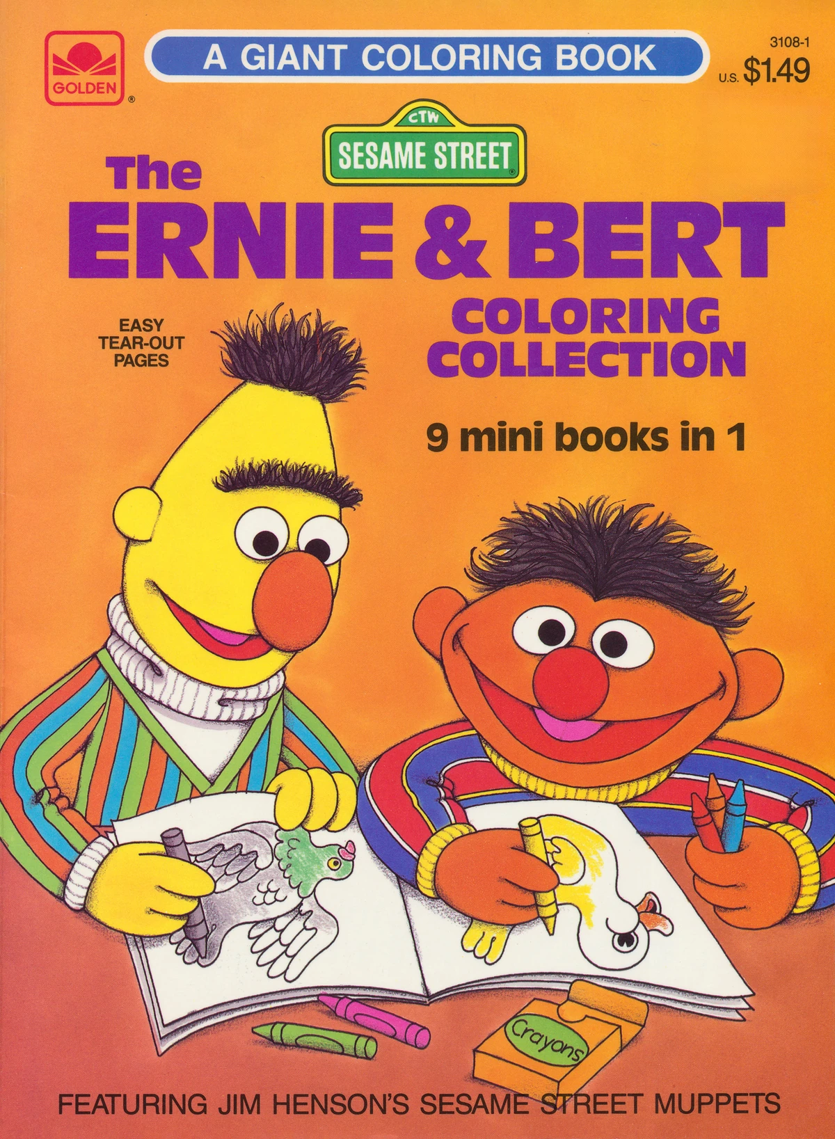 bert and ernie coloring sheets