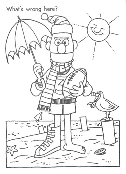ernie and bert coloring pages