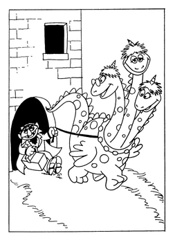 count von count coloring page