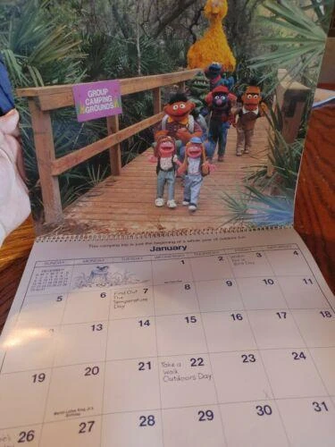 Sesame Street Great Outdoors 1992 Calendar | Muppet Wiki | Fandom