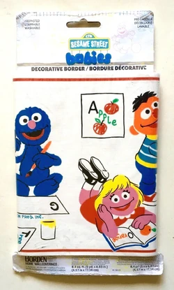 Sesame Street Wallpaper Border