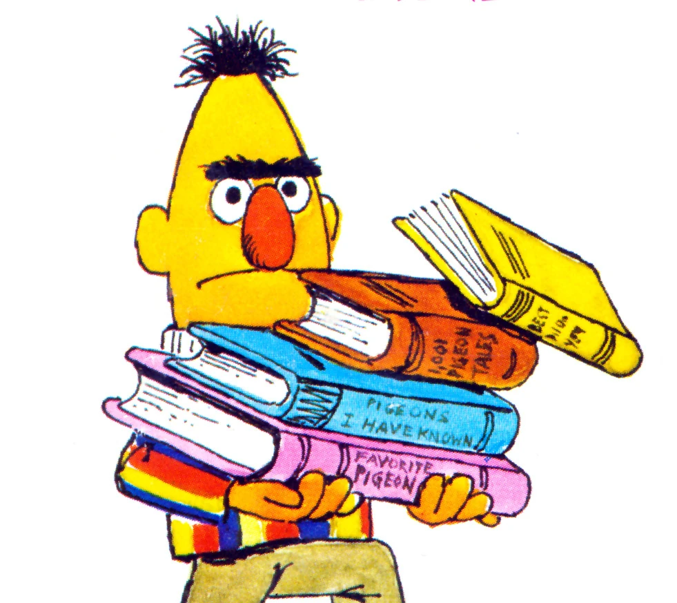 Bert's books | Muppet Wiki | Fandom