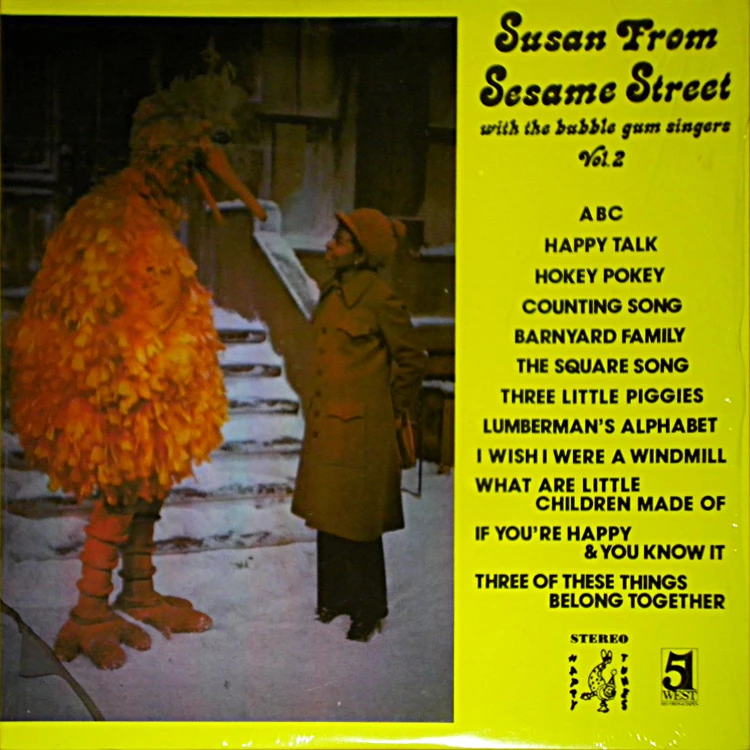 Susan from Sesame Street with the Bubble Gum Singers | Muppet Wiki | Fandom