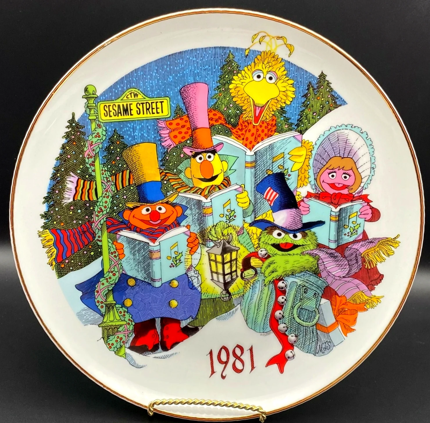 Sesame Street plates (Gorham) | Muppet Wiki | Fandom