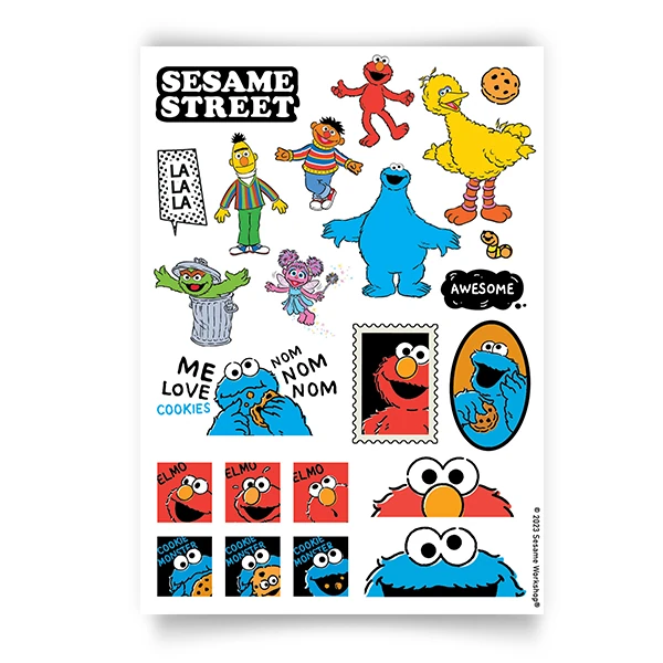 Sesame Street stickers (SE-ED) | Muppet Wiki | Fandom