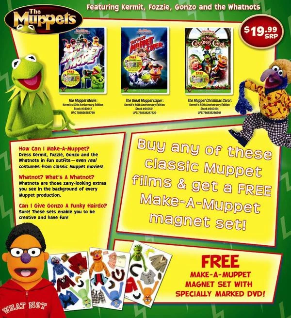 Make-A-Muppet magnet sheets | Muppet Wiki | Fandom