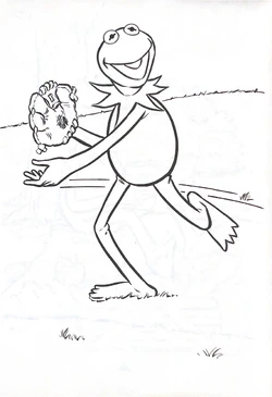 kermit the frog coloring pages printable