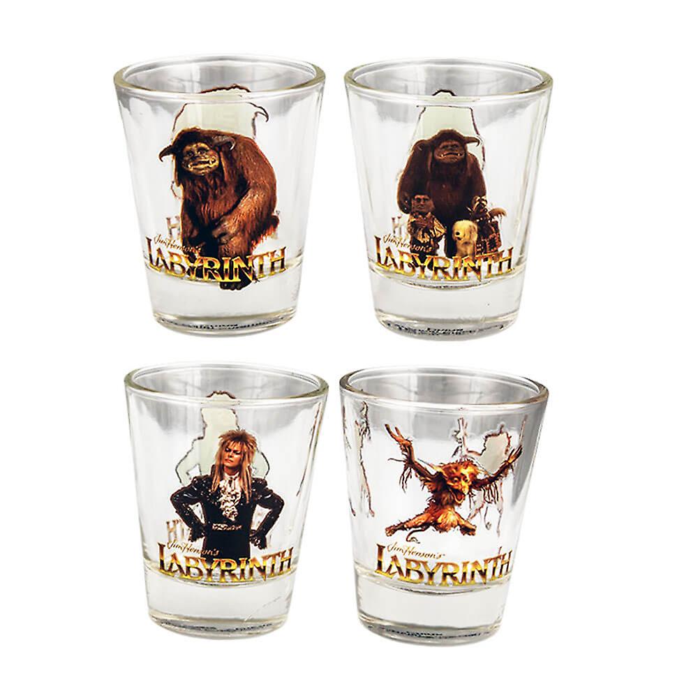 Labyrinth shot glasses (Ikon Collectables) | Muppet Wiki | Fandom Labyrinth shot glasses (Ikon Collectables) | Muppet Wiki | Fandom