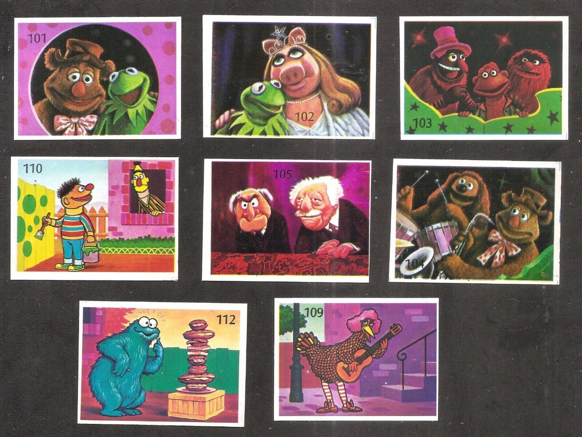 Muppet trading cards (Venezuela) | Muppet Wiki | Fandom