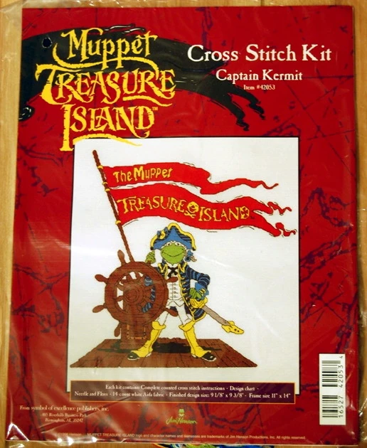 Muppet Treasure Island cross stitch kits | Muppet Wiki | Fandom