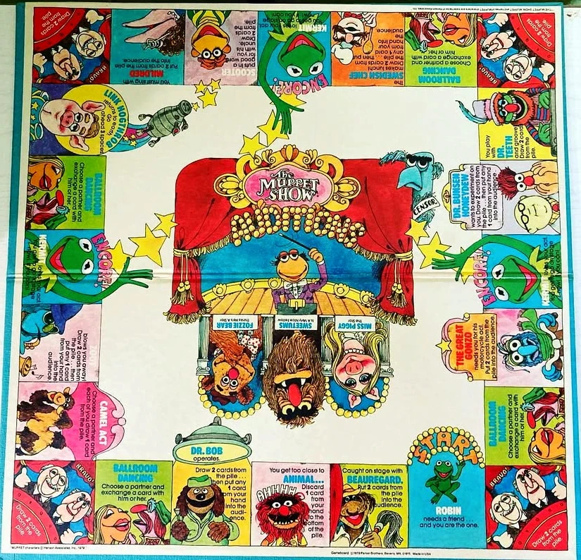 The Muppet Show Board Game of the Stars | Muppet Wiki | Fandom