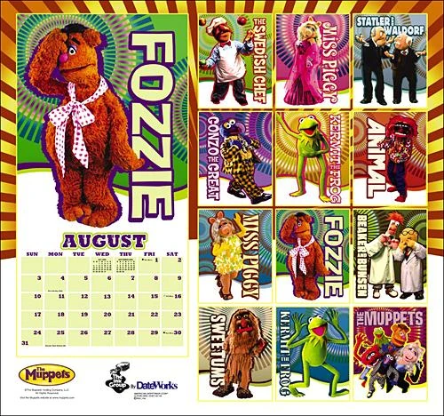The Muppets 2008 Calendar | Muppet Wiki | Fandom
