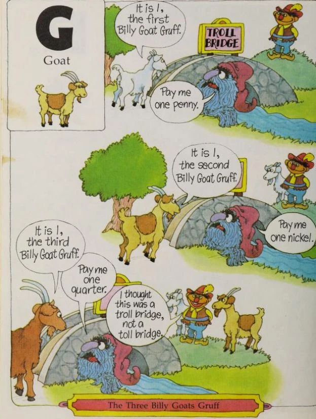 The Three Billy Goats Gruff | Muppet Wiki | Fandom