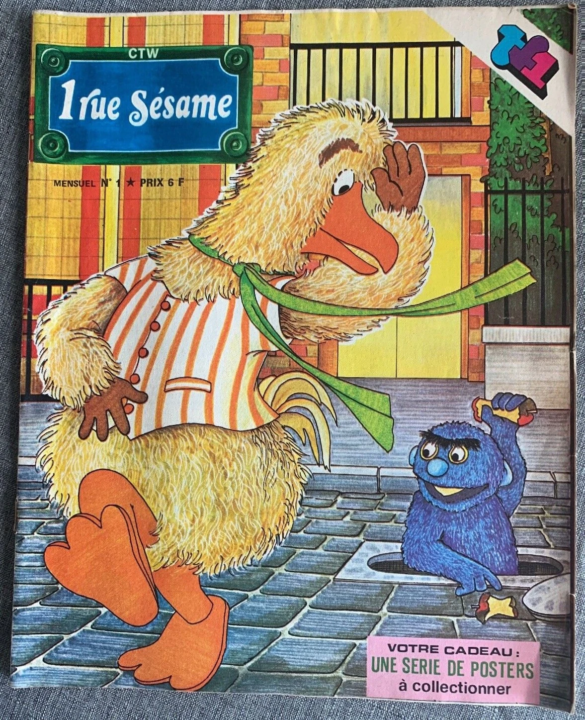 1, Rue Sésame Mensuel | Muppet Wiki | Fandom