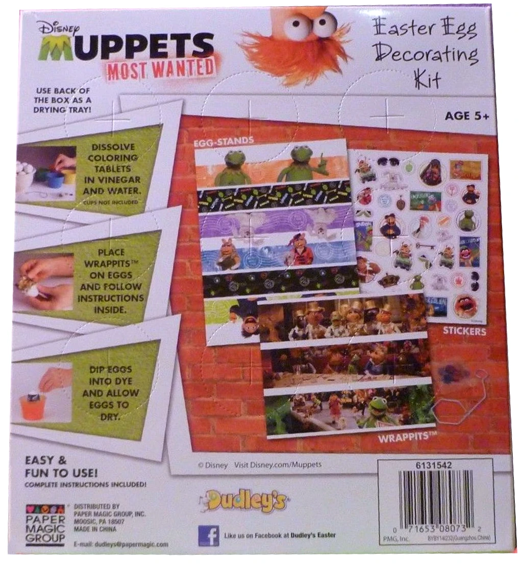 Muppet Easter egg kits (Dudley's) | Muppet Wiki | Fandom