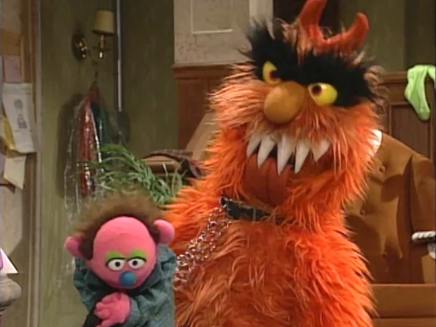 Sesame Street Frazzle Monster