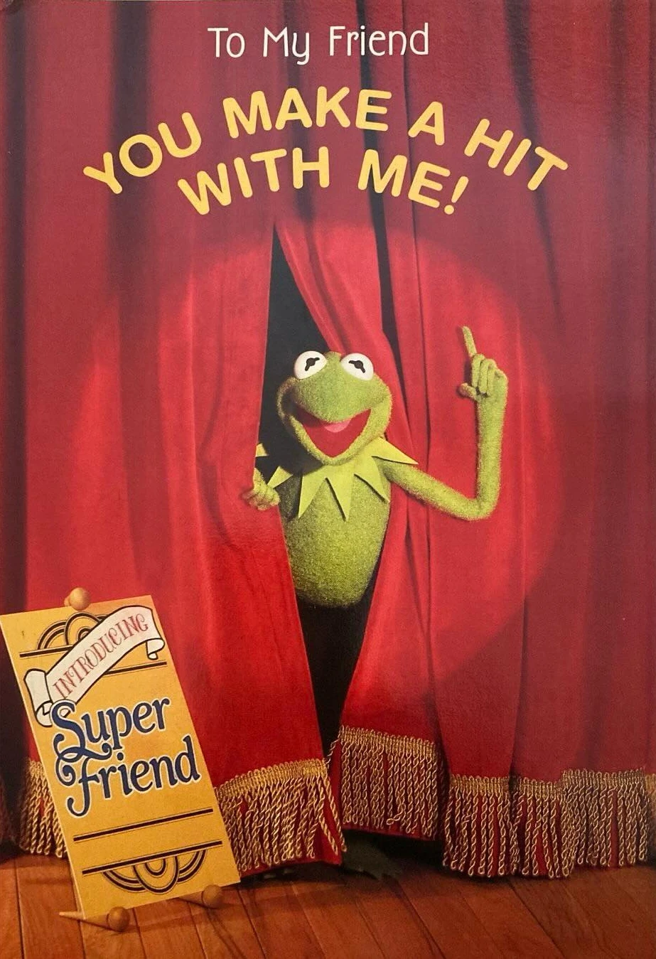 To My Friend: You Make a Hit With Me! | Muppet Wiki | Fandom