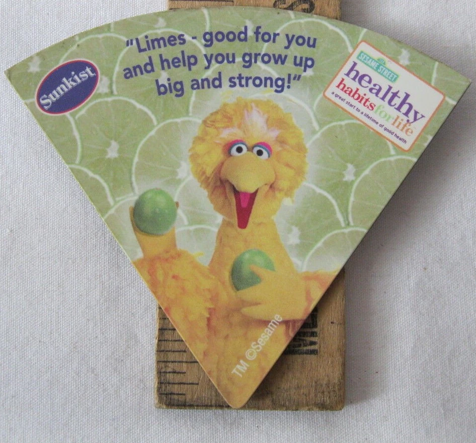 Sesame Street magnets (Sunkist) | Muppet Wiki | Fandom