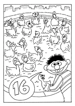sesame street coloring pages numbers for toddlers