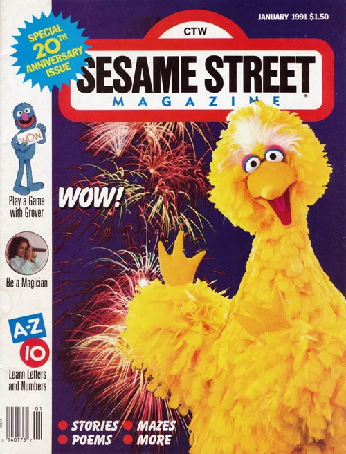 Sesame Street Magazine (Jan - Feb 1991) | Muppet Wiki | Fandom